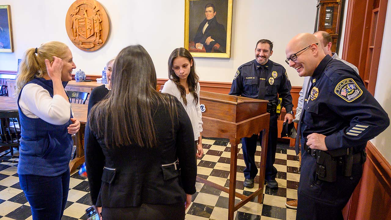 New Weston Police Officer Sworn In