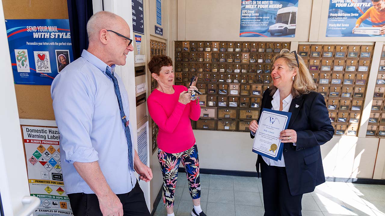 A Thank-You at the Post Office