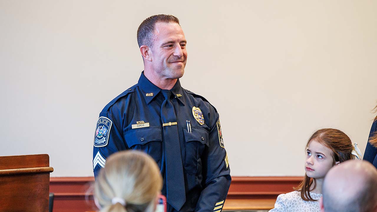 Officer Robert Curcio Promoted