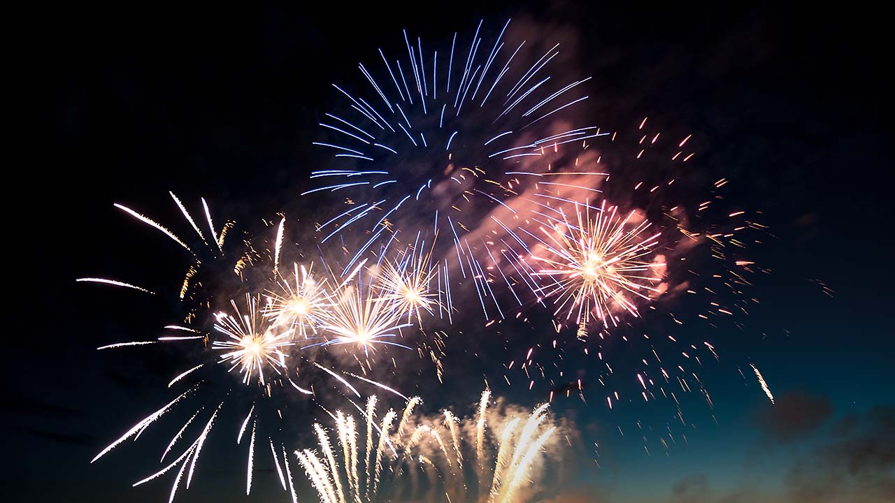 Fireworks, Music, and Food on July 4th